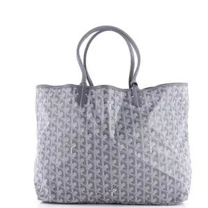 Goyard Saint Louis Tote Coated Canvas Pm - Grey