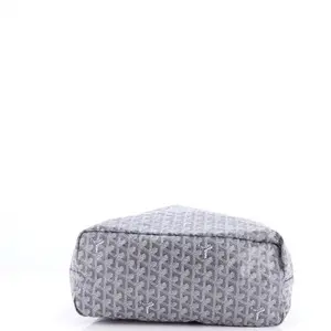 Goyard Saint Louis Tote Coated Canvas Pm - Grey
