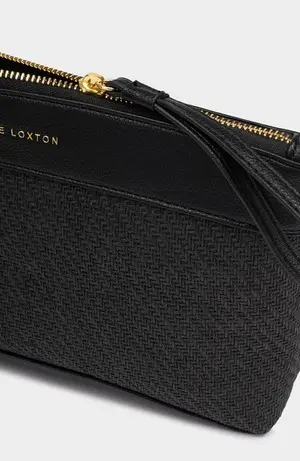 KATIE LOXTON Wristlet Clutch - Black