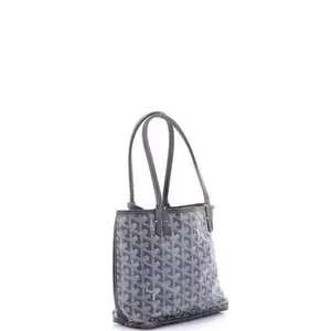 Goyard Anjou Reversible Tote Coated Canvas Mini - Grey
