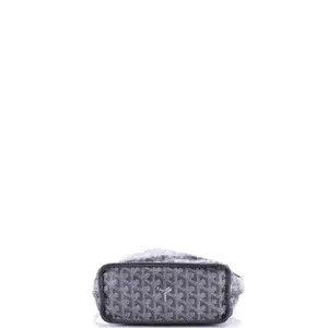 Goyard Anjou Reversible Tote Coated Canvas Mini - Grey