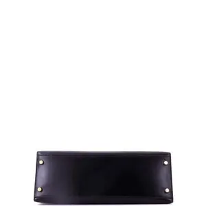 Hermès Kelly Handbag Box Calf With Gold Hardware 32