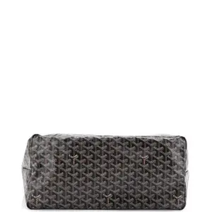 Goyard Saint Louis Tote Coated Canvas Gm - Black