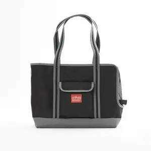 MANHATTAN PORTAGE Pet Carrier Tote Bag - Black