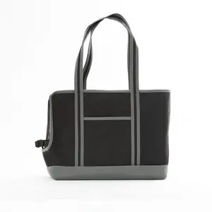 MANHATTAN PORTAGE Pet Carrier Tote Bag - Black