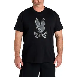 Psycho Bunny Big & Tall Olivier Graphic Tee