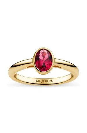 SIF JAKOBS JEWELLERY Sif Jakobs Jewellery Sardinien Ovale Piccolo Ring Rose