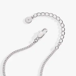 ALEX AND ANI Glass Butterfly Pendant Necklace