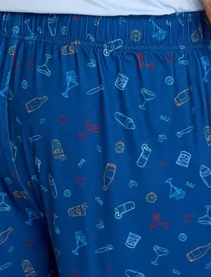 HARBOR BAY BY DXL Performance Lounge Shorts - Navy