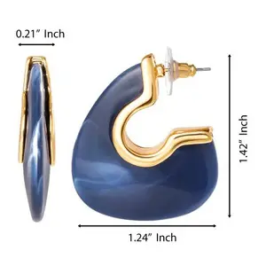 Jessica Simpson J-hoop Drop Earrings