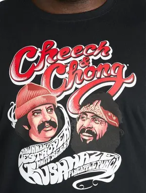 TRUE NATION BY DXL Big & Tall Cheech And Chong Rush Haze Graphic Tee