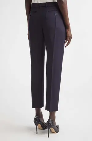 Alexander McQueen Wool Cigarette Trousers