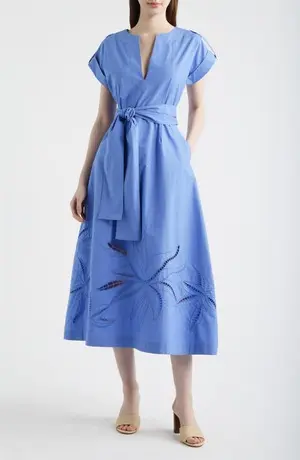 Vince Camuto Embroidered Day Dresses