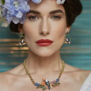 BILL SKINNER STUDIO Bloom Hoop Drop Earrings