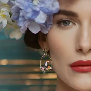 BILL SKINNER STUDIO Bloom Hoop Drop Earrings
