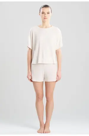 Natori Mila Waffle Everywhere Wedge Top - Ecru