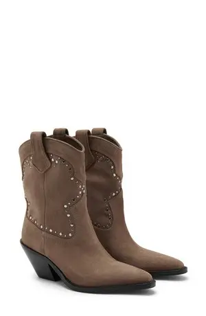 Mango Heeled Boots For Women