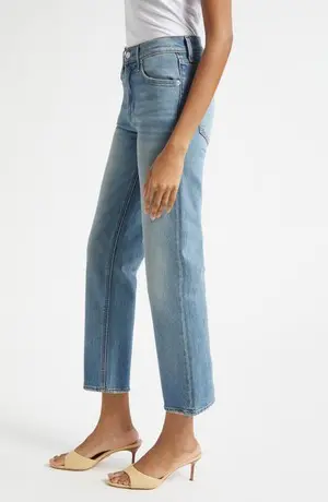 Veronica Beard Leah Straight Leg Jeans