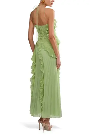 AMUR Lorelie Halter Gown - Stem