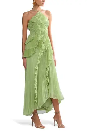 AMUR Lorelie Halter Gown - Stem