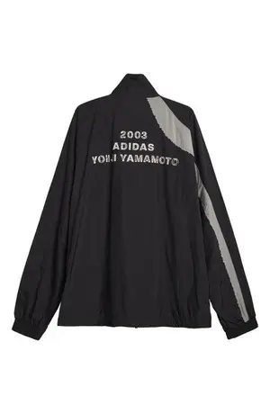 Y3 Yohji Graphic Nylon Track Jacket - Black