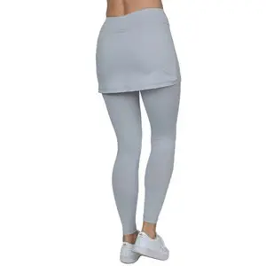 SOFIBELLA Warmer Tennis Skirt - Stone