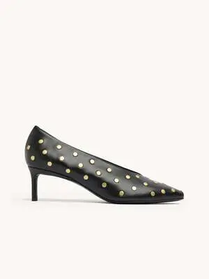 Co Studded Kitten Heel