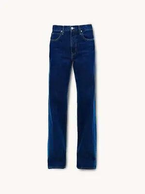 SLVRLAKE Grace Straight Leg Jeans - Evermore