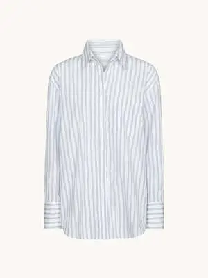 TWP Big Jo Shirt - White,midnight