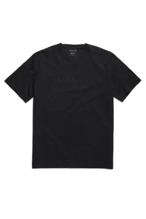 Canada Goose Vantage Embroidered T-shirt - Black