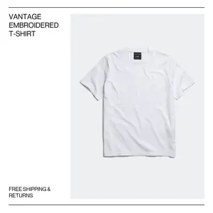 Canada Goose Vantage Embroidered T-shirt - Optic White