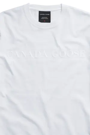 Canada Goose Vantage Embroidered T-shirt - Optic White