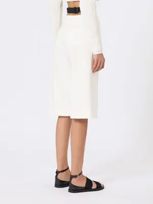 Max Mara Viscose Crêpe Jersey Bermuda Shorts