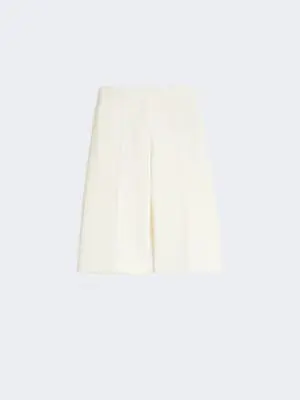 Max Mara Viscose Crêpe Jersey Bermuda Shorts