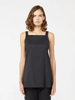 Max Mara Stretch Poplin Top