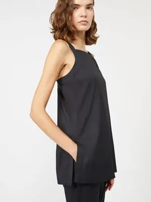 Max Mara Stretch Poplin Top