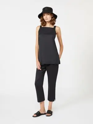 Max Mara Stretch Poplin Top