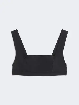 Max Mara Matte Technical Fabric Bikini Top
