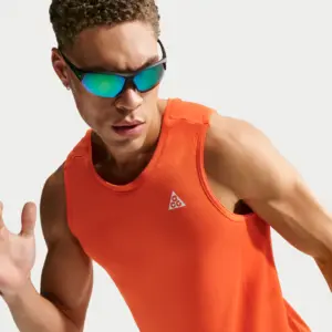 Nike Solar Chase Dri-fit Adv Tank Top - Orange