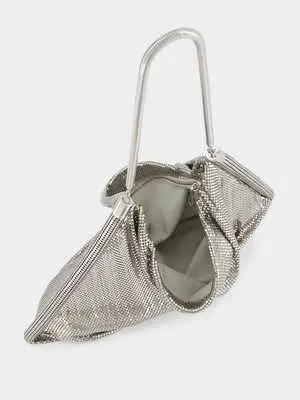 Rabanne Disc-embellished Shoulder Bag - Silver