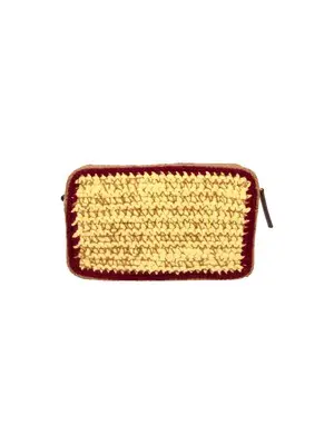Marni Raffia Shoulder Bag - Brown