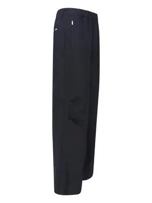 Herno Wide Wool Blend Pants