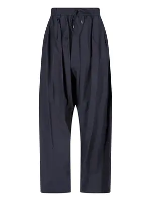 VIVIENNE WESTWOOD Rick Owens Wide Cotton Pants - Black