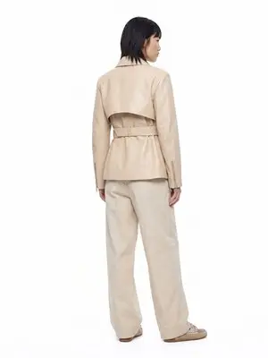 THE FRANKIE SHOP Nostrand Tailored Wide-leg Pants