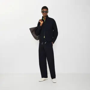 Burberry Cotton Linen Tailored Trousers