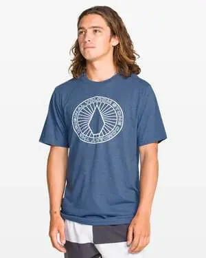 Volcom Medalist Short Sleeve Tee - Blueberry
