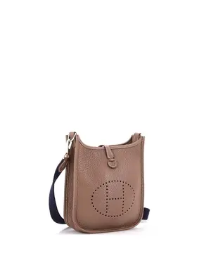 Hermès Tpm Evelyne Bag Gen Iii Clemence - Gray
