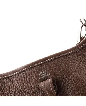 Hermès Tpm Evelyne Bag Gen Iii Clemence - Gray