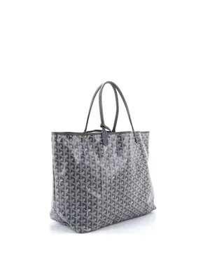 Goyard Gm Saint Louis Tote Coated Canvas - Gray