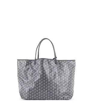 Goyard Gm Saint Louis Tote Coated Canvas - Gray